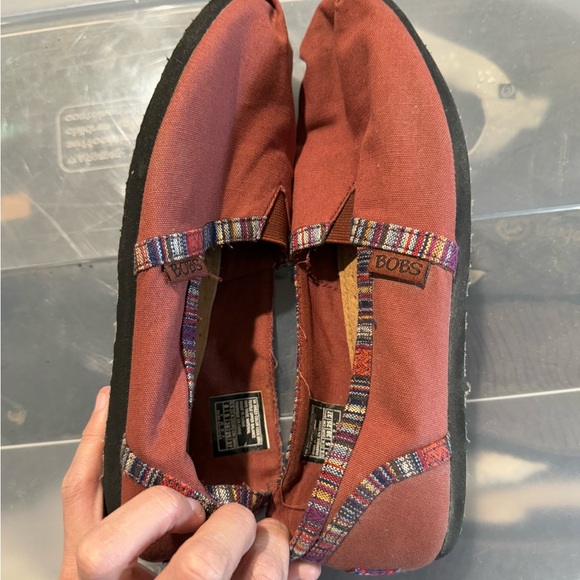 BOBS from Skechers | Shoes | Bobs From Skechers Red Slipon Shoes | Poshmark